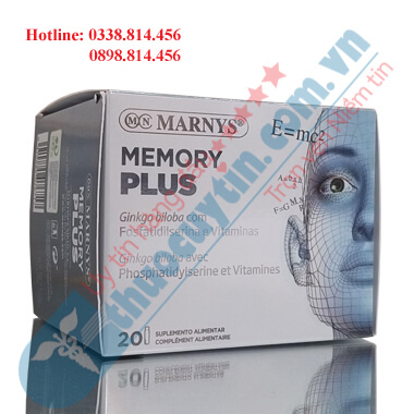 Memory Plus Bổ Não Cải Thiện Trí Nhớ Điều Trị Chứng Mau Quên