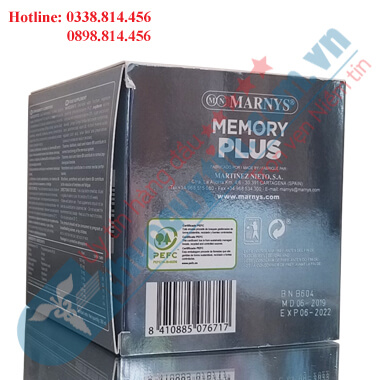Memory Plus Bổ Não Cải Thiện Trí Nhớ Điều Trị Chứng Mau Quên