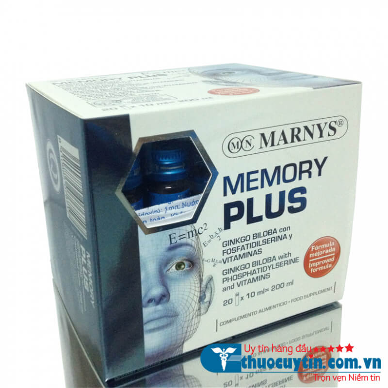 MEMORY PLUS CẢI THIỆN TRÍ NHỚ BỔ NÃO DẠNG NƯỚC