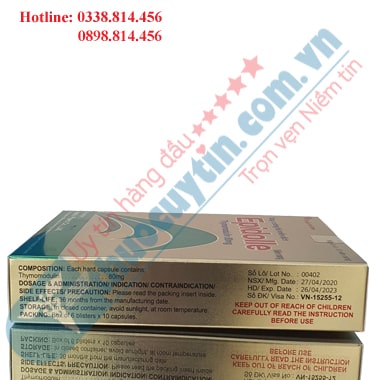 Thuốc Epidolle 80mg Thymomodulin Tăng Cường Hệ Miễn Dịch